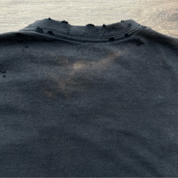 Gildan | Tops | Bauhaus Goth Punk Destroyed Safety Pin Tshirt | Poshmark